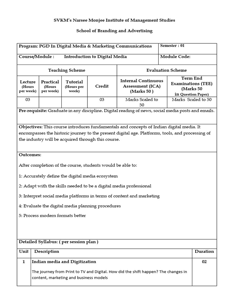 Intro To Digital Media Pdf Digital Marketing Augmented Reality