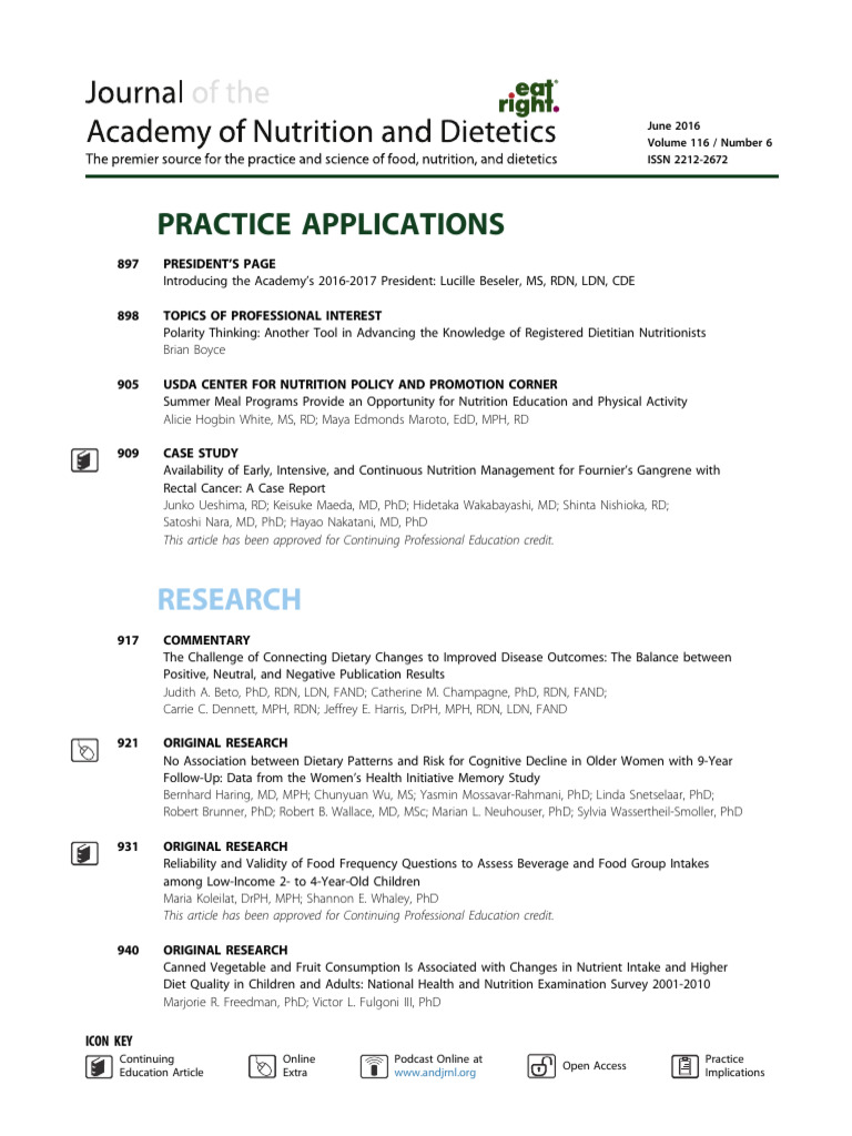 Table of Contents Jand | PDF | Nutrition | Diet & Nutrition