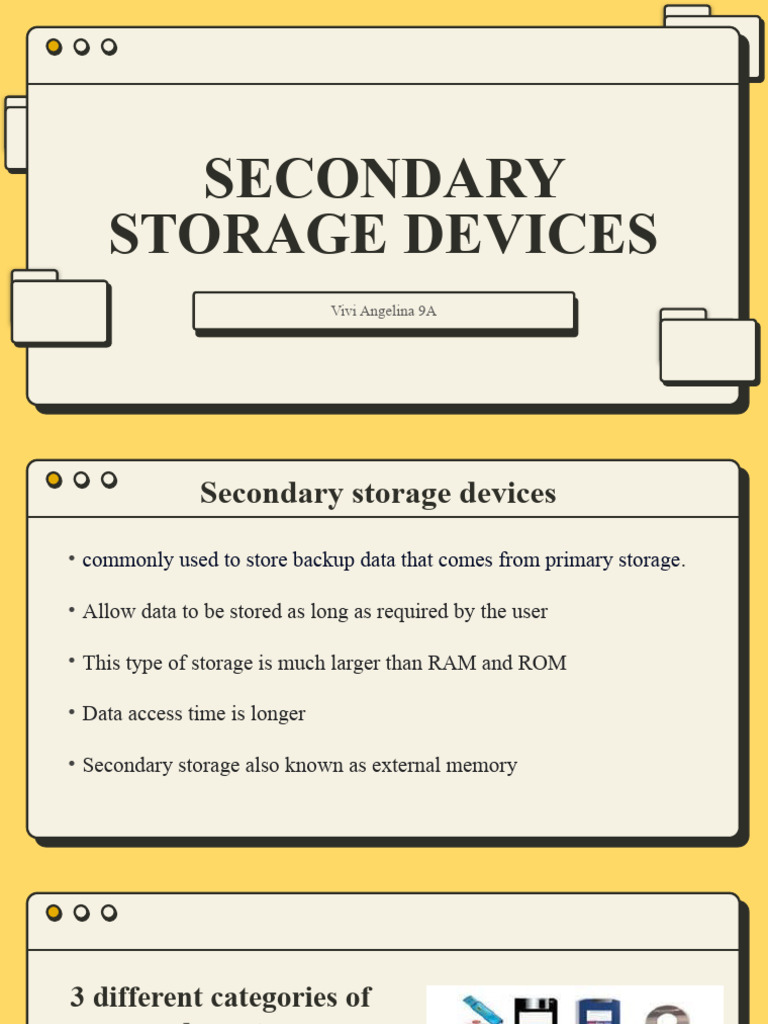 Ict Project Vivi 9A | PDF | Computer Data Storage | Hard Disk Drive