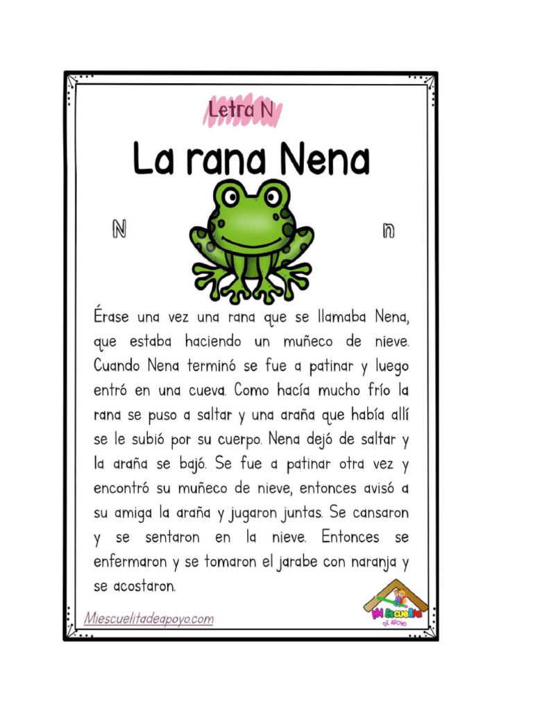 Lectura Con La N | PDF