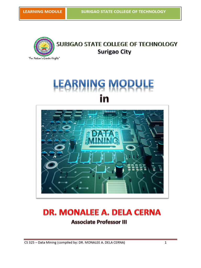 Data Mining Pdf Data Mining Statistical Classification