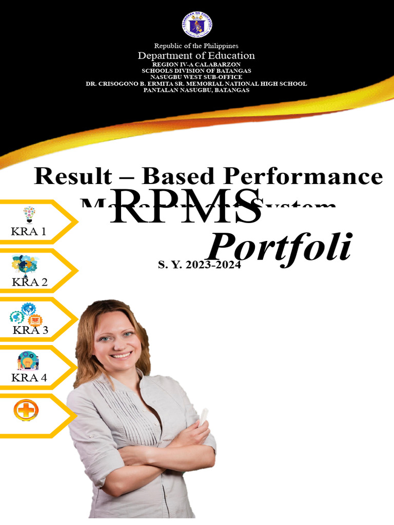 RPMS 2023 - 2024 Cover2 | PDF | Learning | Lesson Plan