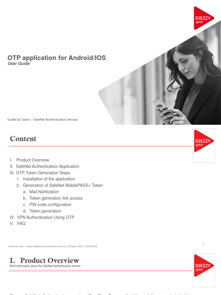 OTP User Guide For Android - IOS | PDF | Security Technology | System ...