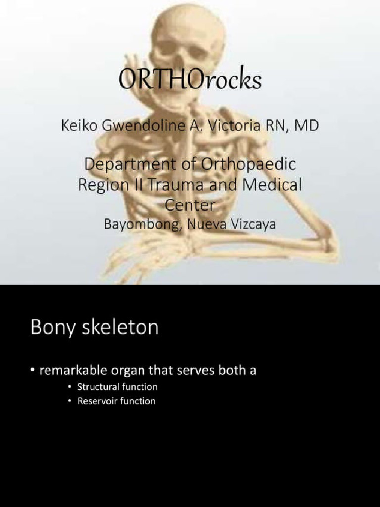Bone Anatomy | PDF