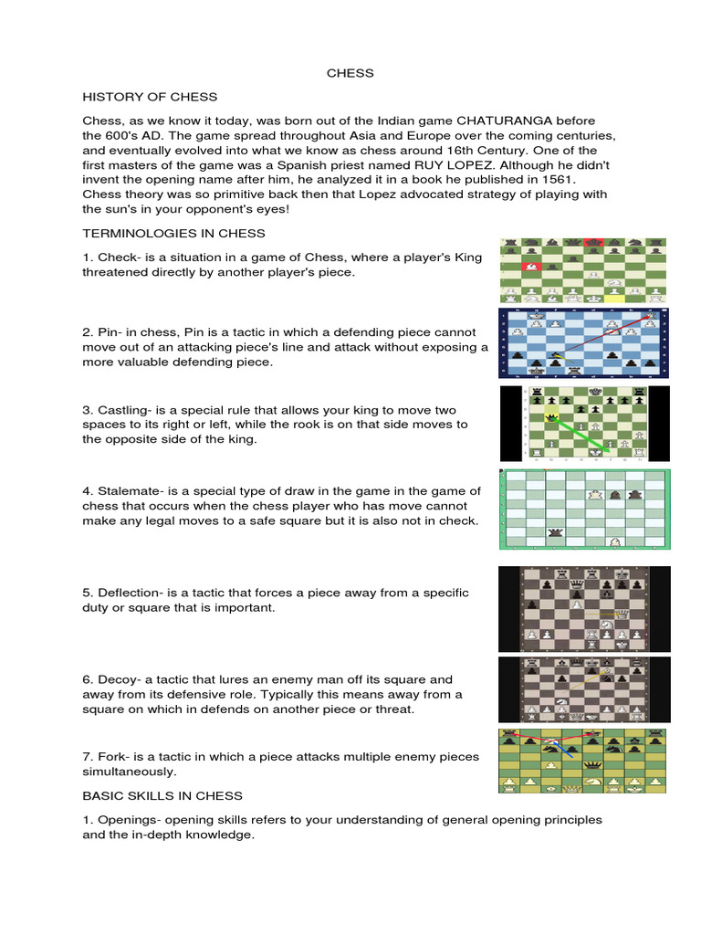 Chess1 060400 | PDF | Chess Strategy | Chess