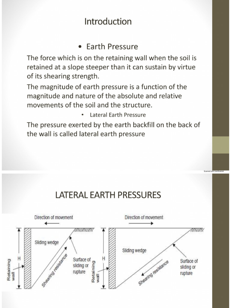 Earth Pressure | PDF