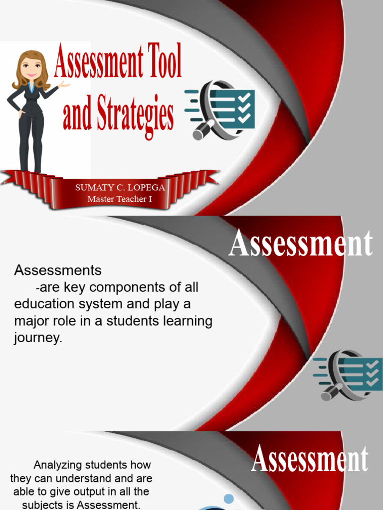 Assessment Tool and Strategies | PDF | Educational Assessment | Learning