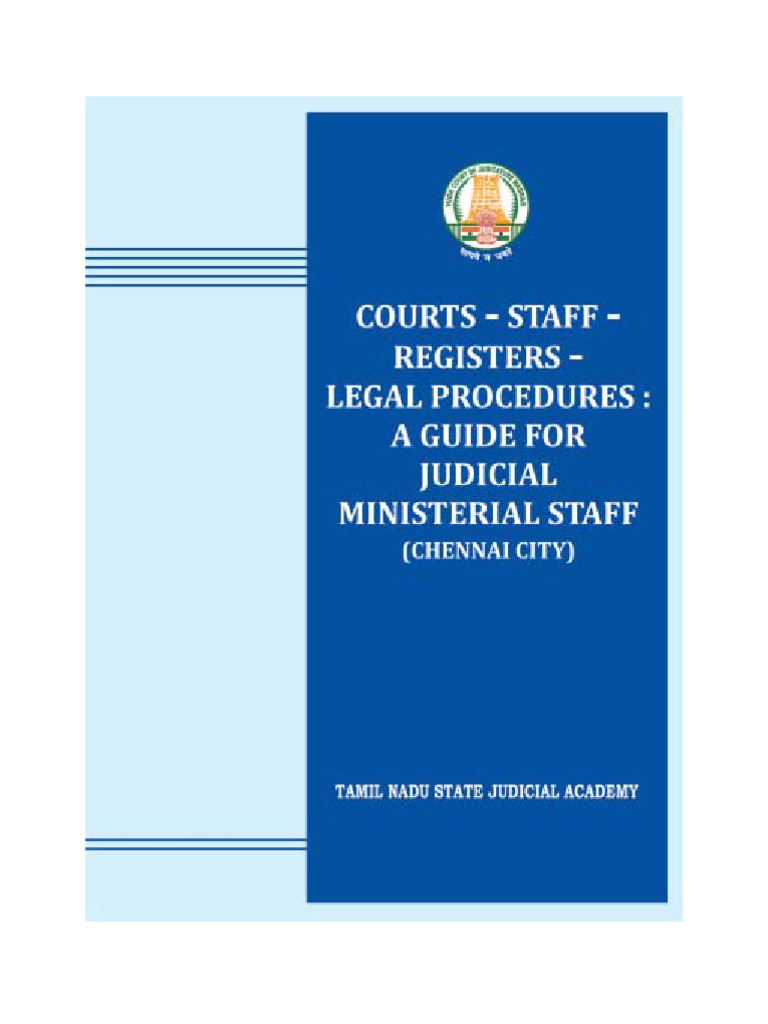 Legal Procedures Chennai | PDF | Judgment (Law) | Judge