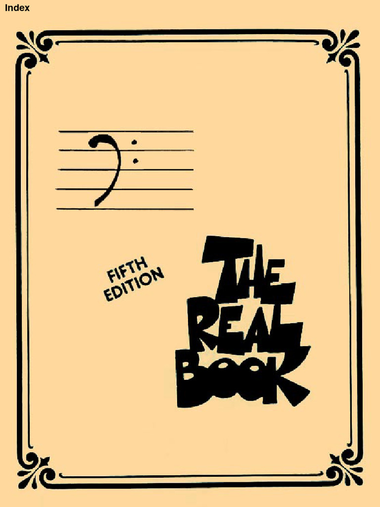 Real Book (Bass Clef) 5th Edition | PDF | Musical Compositions | Pitch ...