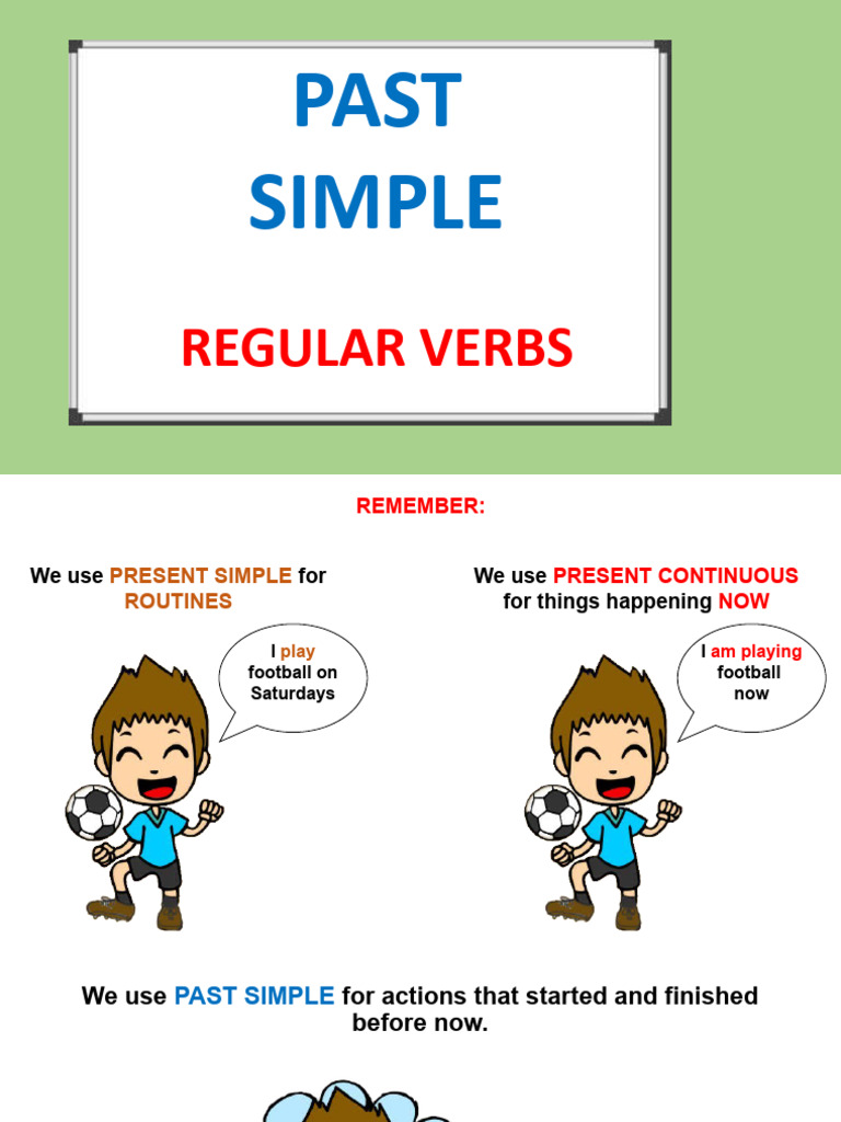 Past Simple (Regular Verbs) | PDF | Consonant | Linguistics