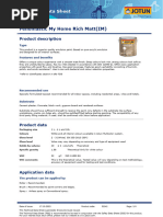 ABC Tile Adhesive Original Technical Data Sheet | PDF