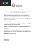 Resolution-007-2024 - ORDINANCE BDRRM PLAN | PDF | Government