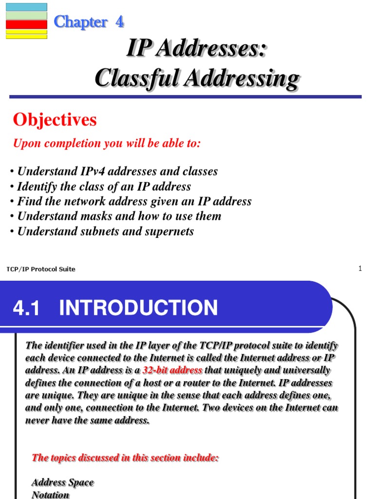 Classful Addressing | PDF | Computers
