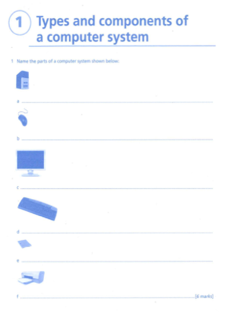 Igcse Ict Unit 1 Questions Pdf