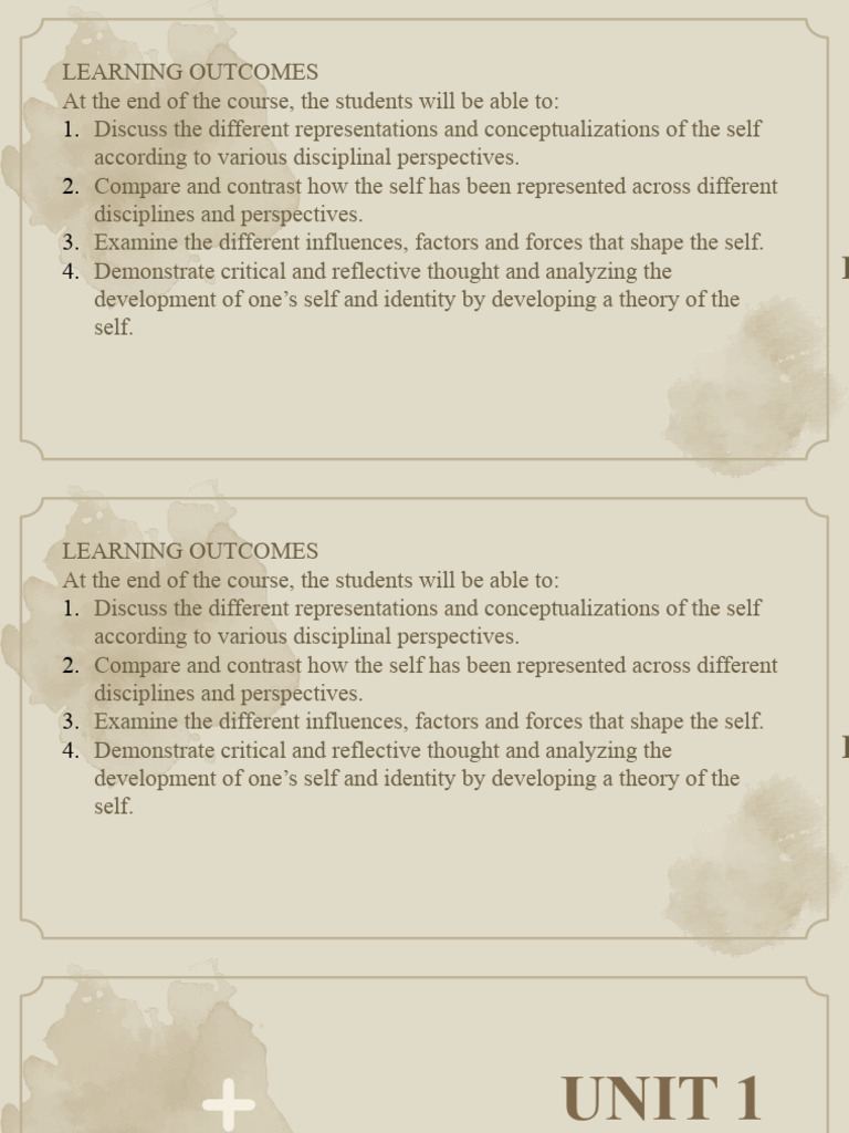 Lesson 1 | PDF | Soul | Philosophy Of Self