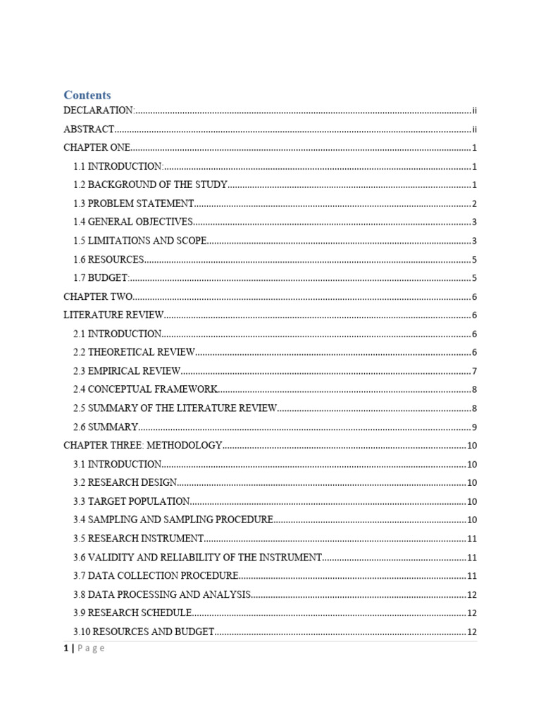 General Proposal 3 | PDF