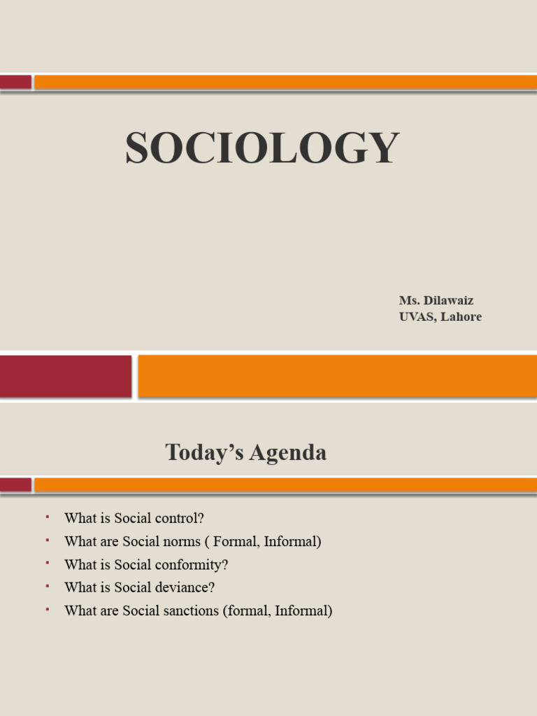 Understanding Social Control Mechanisms | PDF | Deviance (Sociology ...