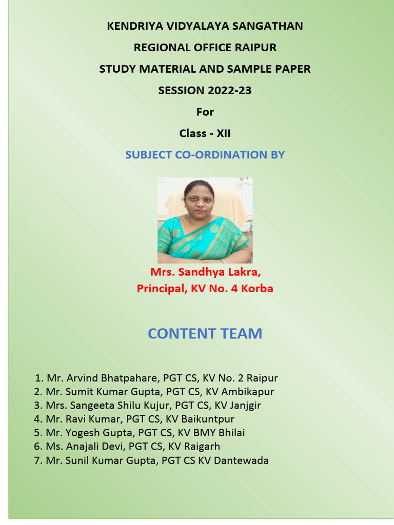 Class XII Python Pandas Study Material | PDF | String (Computer Science) | Computer Programming