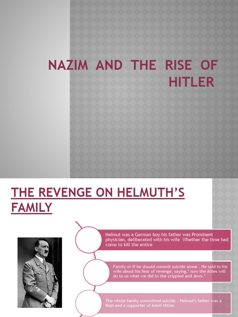 Nazim and The Rise of Hitler | PDF | Nazi Germany | Weimar Republic