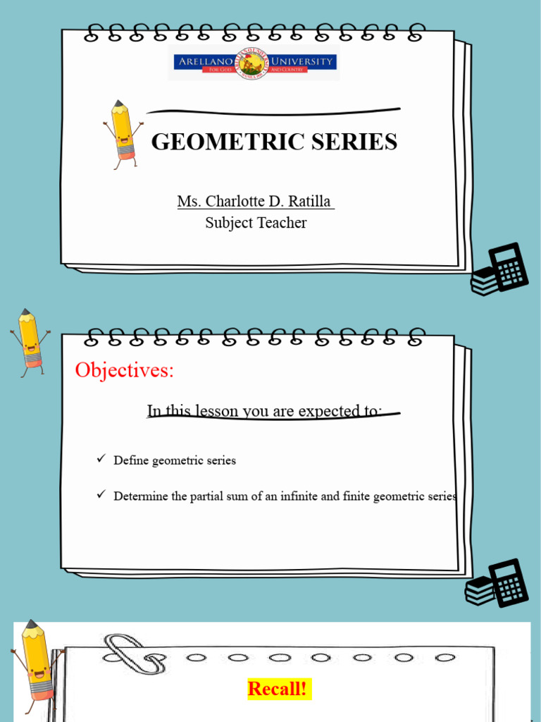 Geometric Series | PDF