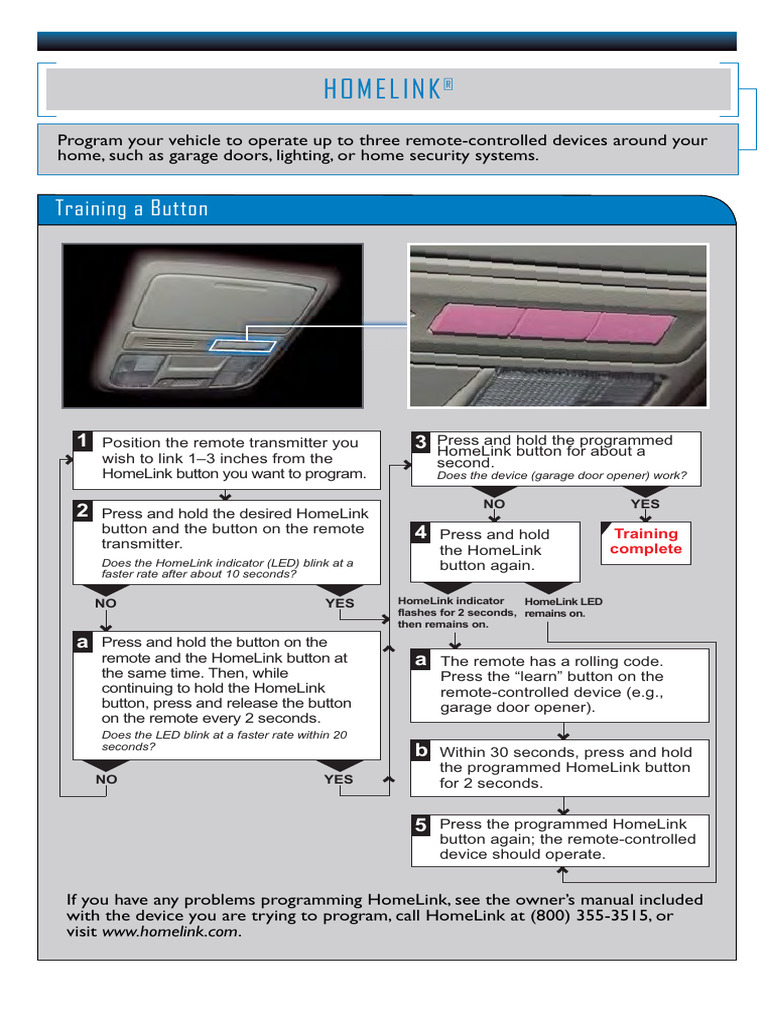 2014 Accord Hybrid Tour HomeLink | PDF | Remote Control | Computing