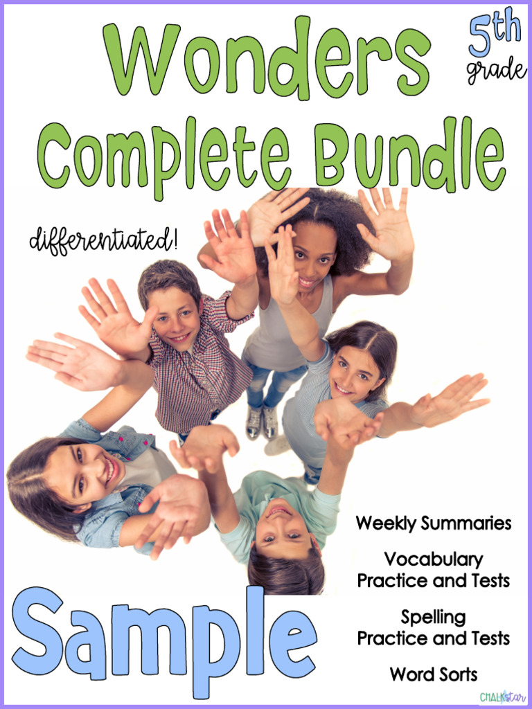 Wonders5thGradeFreeSample 1 | PDF | Blond | Linguistics