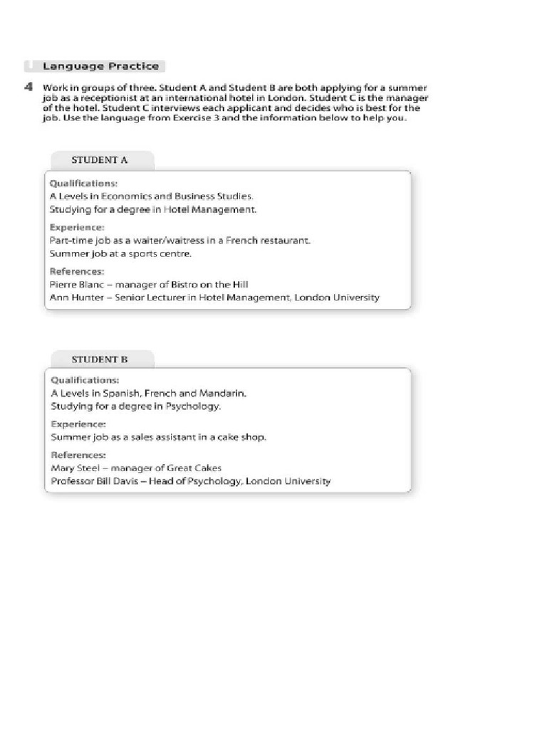 Speaking - Interaction 2nd Term | PDF