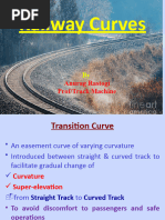 Railway Curves 1 | PDF | Track (Rail Transport) | Circle
