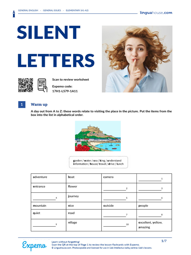 Silent Letters English Lesson | PDF | English Language | Spelling