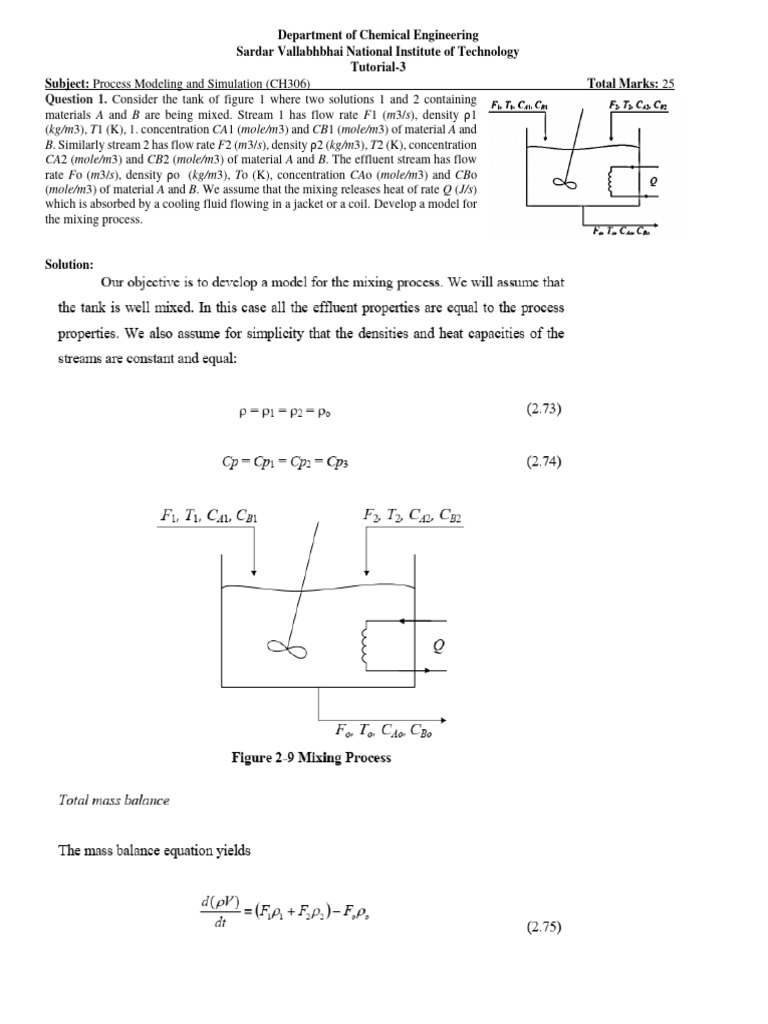 Tutorial-3 Solution | PDF