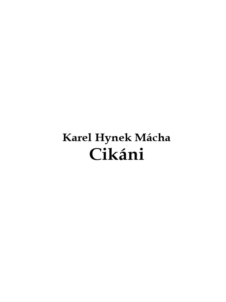 Cikani | PDF