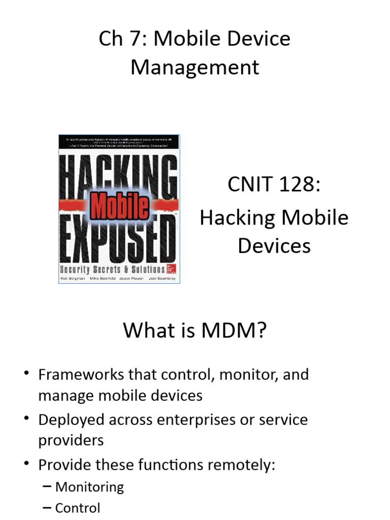 128 ch7 | PDF | Ios | Mobile App