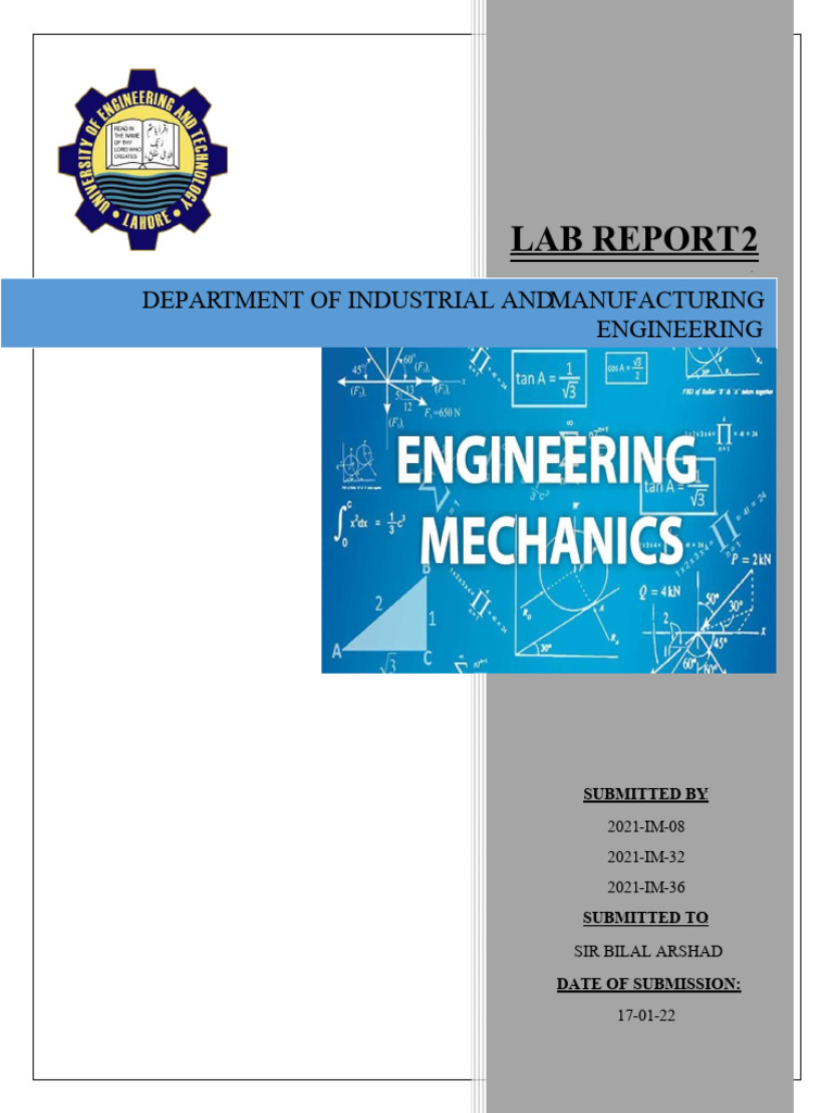 Experiment 3 and 4 | PDF | Belt (Mechanical) | Friction