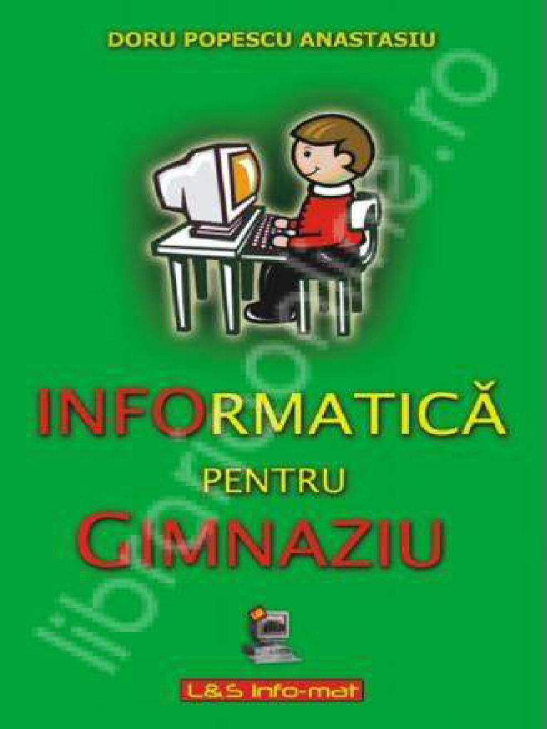 Informatica Pentru Gimnaziu | PDF
