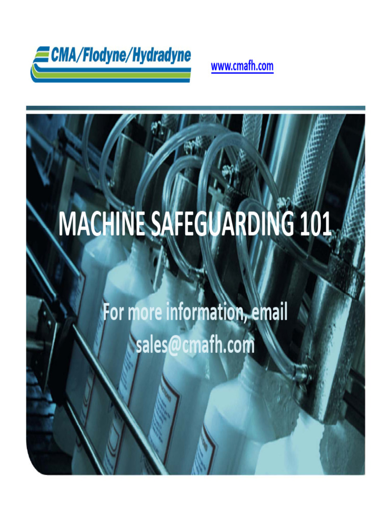 Machine Safeguarding | PDF