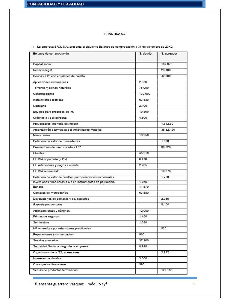 Repaso T.6 Solucion | PDF