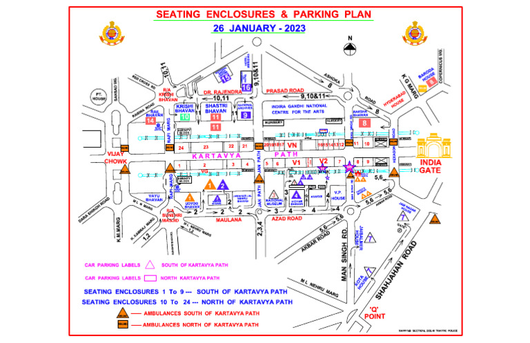 7 Seating Enclosures & Parking Plan | PDF