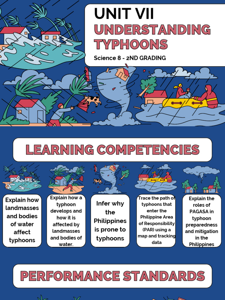 Lesson 7&8 Typhoons in the Philippines & Mitigation | PDF | Seasons | Meteorology