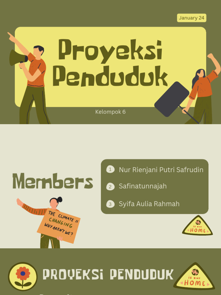 Proyeksi Penduduk | PDF