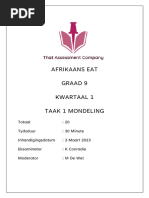 Afrikaans Fal p3 QP Gr12 Sept 2024 - Watermark | PDF