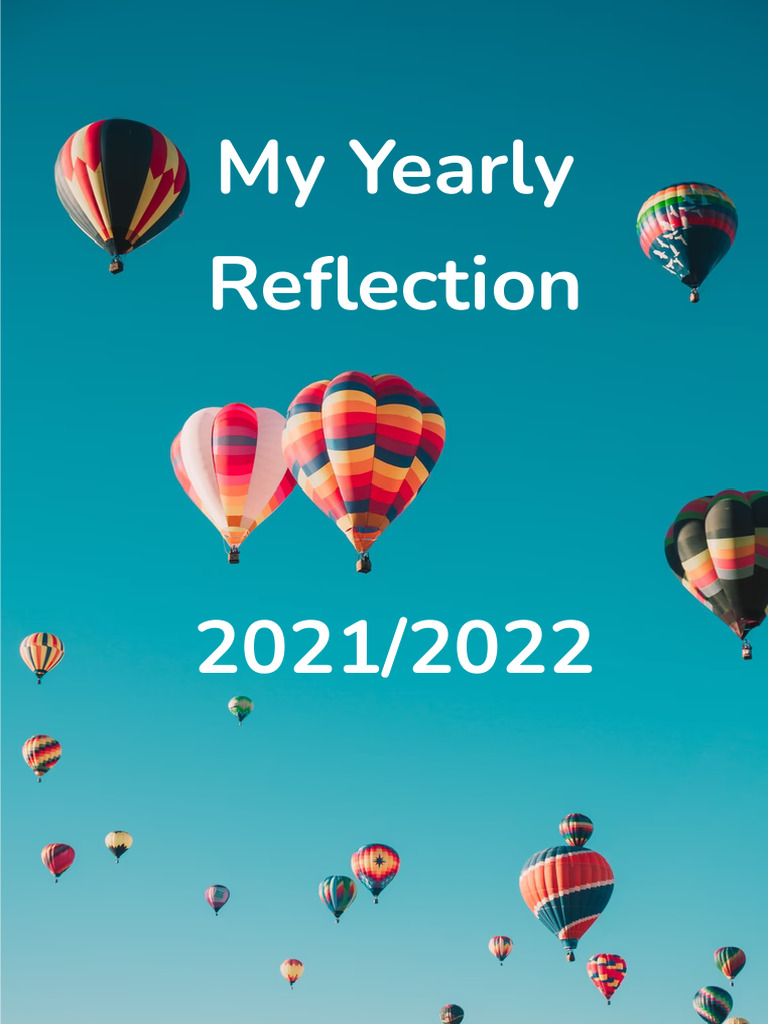 Yearly Reflection Guide | PDF | Thought | Habits