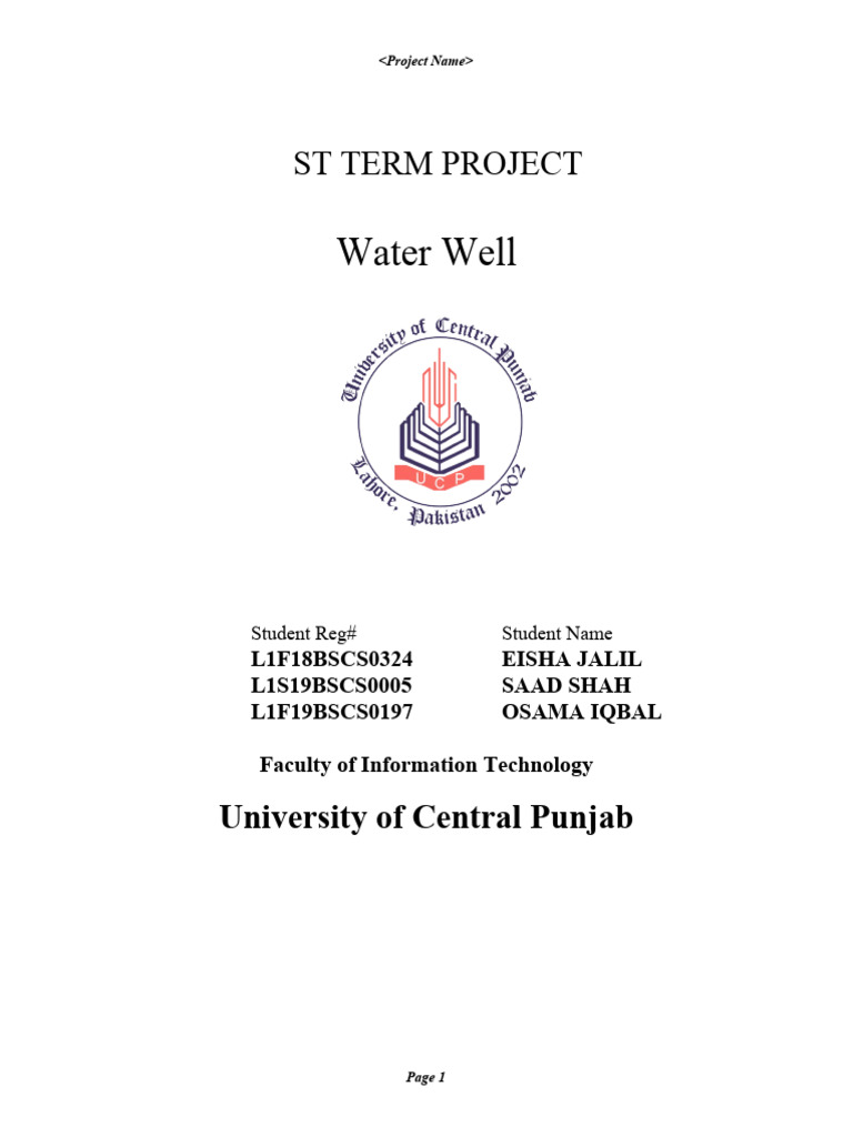 Water Well Project | PDF | Software Engineering | Computing