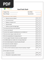 RPE Monthly Inspection Checklist | PDF | Occupational Safety And Health ...