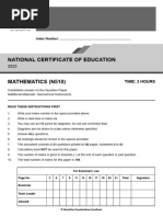 PSAC Grade 6 Maths Paper 2024 | PDF
