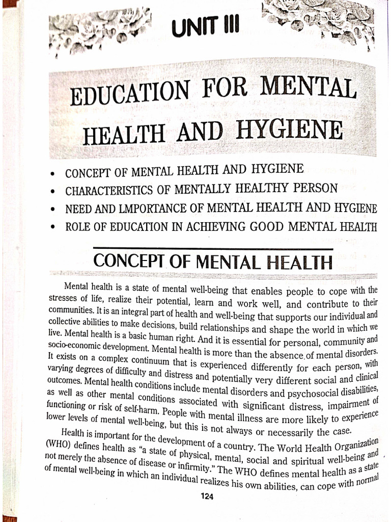 Mental Health | PDF