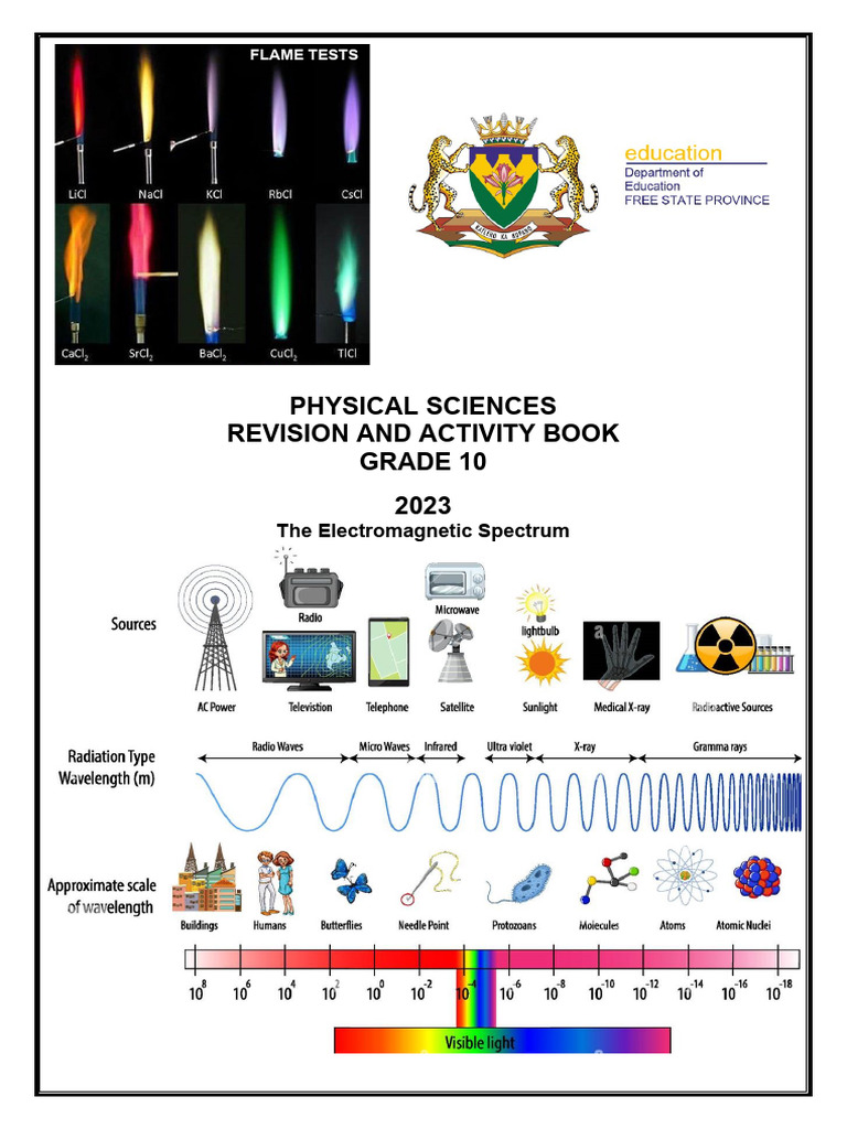 2023 PhysSci GR 10 Revision & Activity Book April 2023 | PDF | Sound | Waves