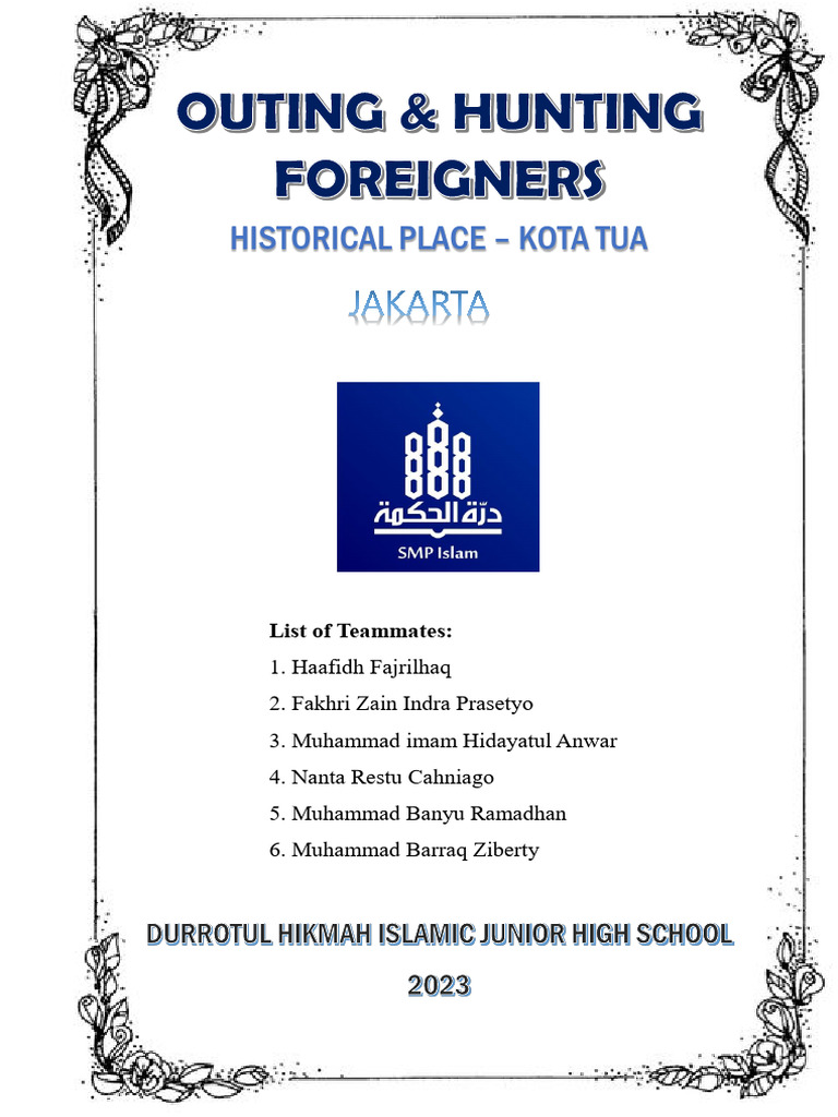 Outing Report Form Haafidh Team | PDF