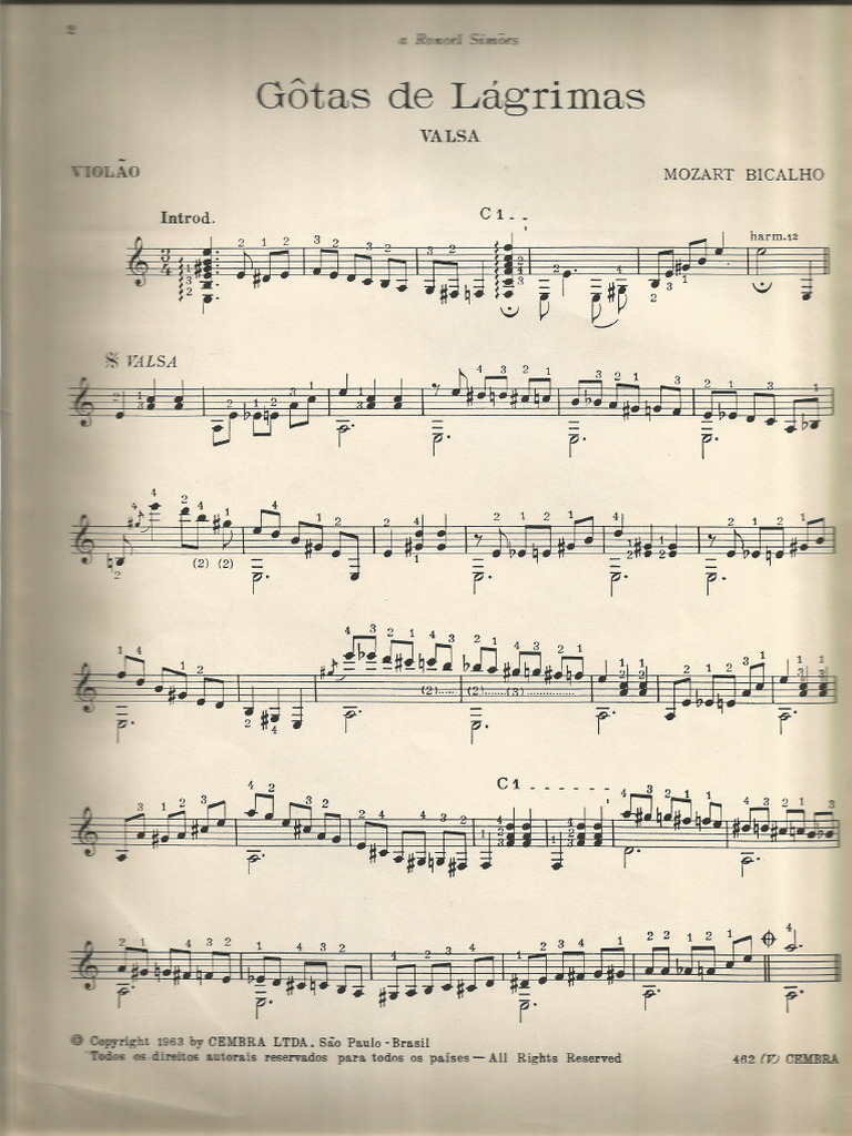 Gotas de Lágrimas | PDF