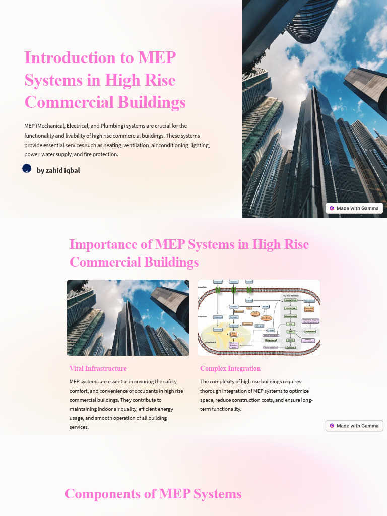 MEP Systems in High Rise Buildings | PDF | Firefighting | Building ...