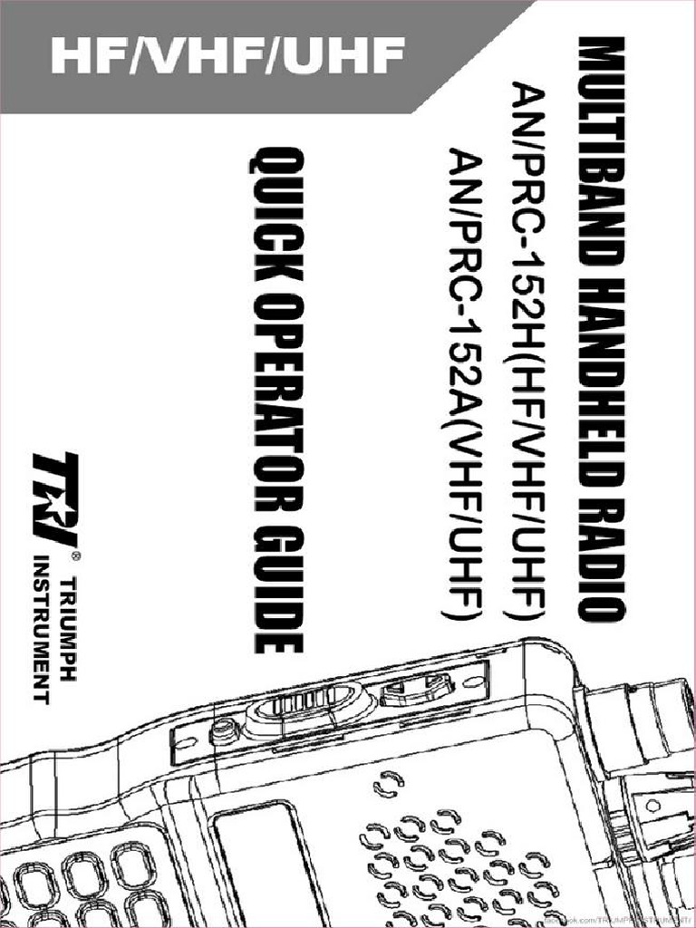 AN-PRC-152A H Triumph User | PDF